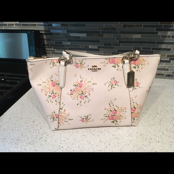 Coach | Bags | Coach Ava Leather Tote | Poshmark